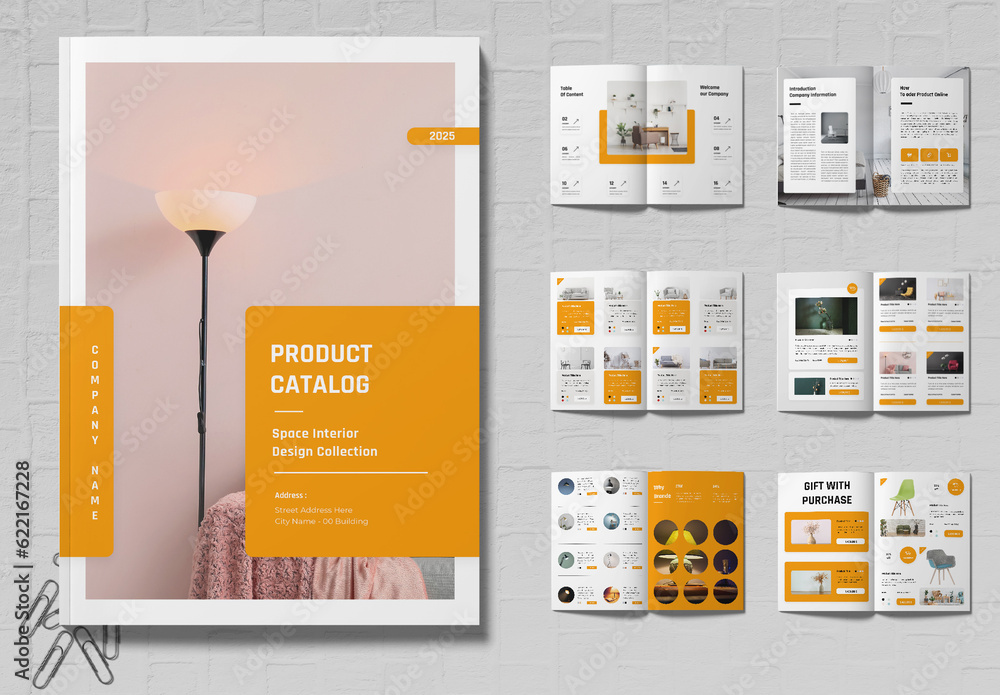 Catalog Design Stock Template | Adobe Stock