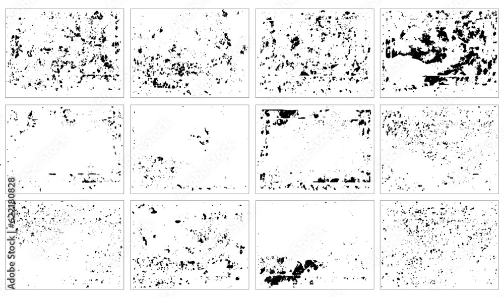 surface dust and rough dirty wall background with empty template ...