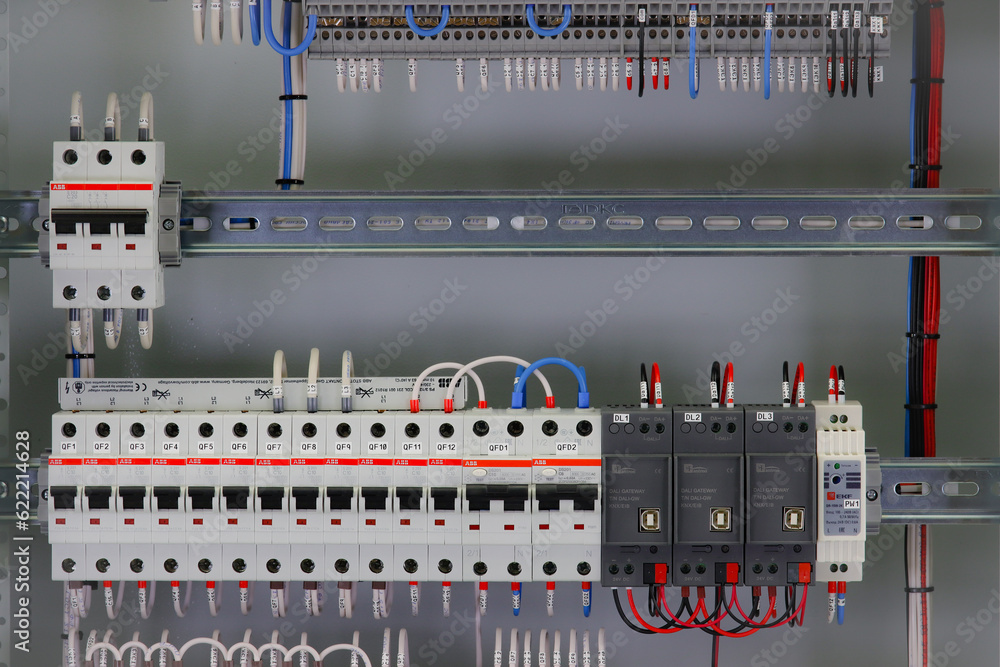 Foto de Electric automation switchboard for managing groups of loads in ...