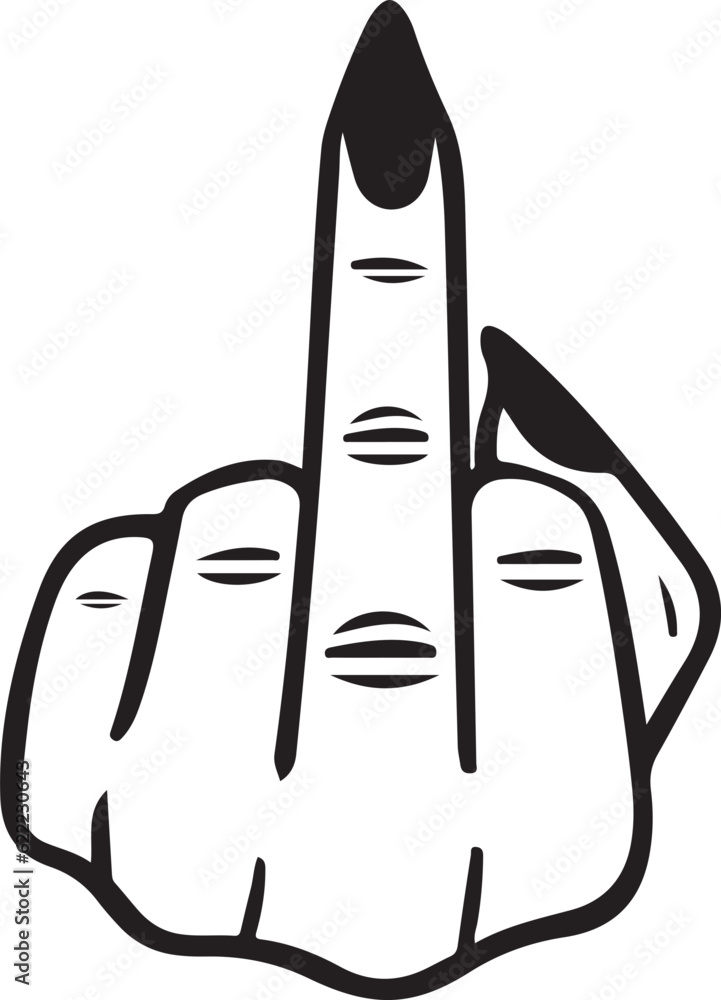 Middle Finger Svg Bundle Skeleton Middle Finger Svg Middle Finger Svg