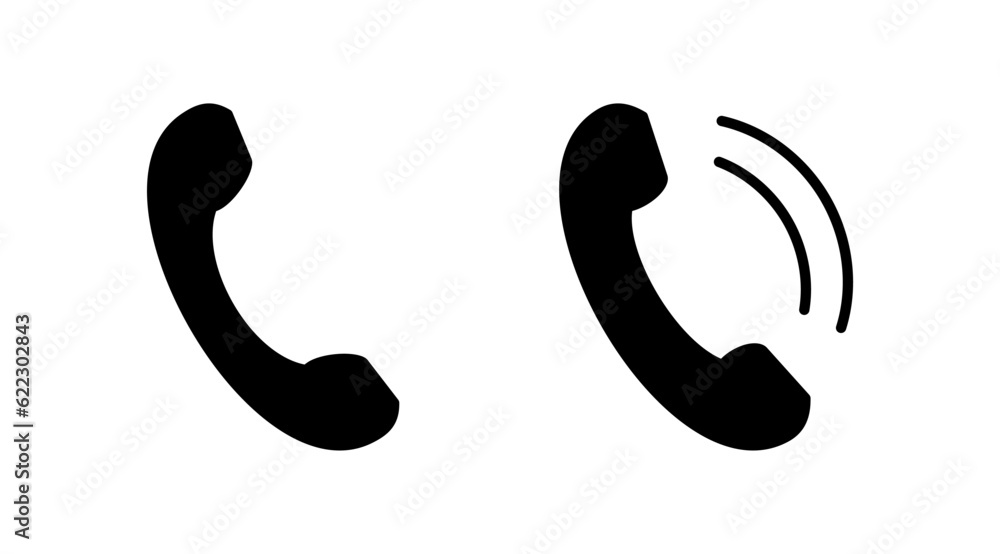 Call icon vector. phone icon vector Stock Vector | Adobe Stock