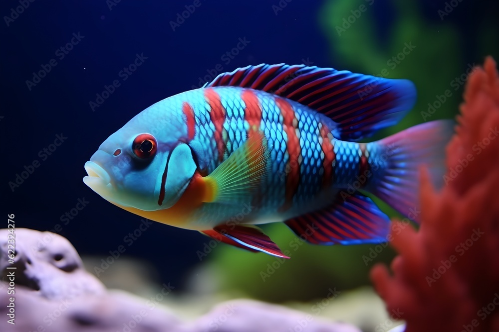 Beautiful Tropical Freshwater Fish