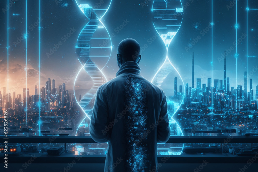 Scientists Are Experimenting And Research With Molecul Dna, Future ...