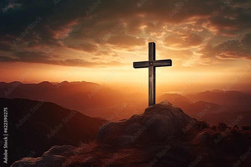 Holy cross day. Background of thanks giving concept. Crucifix symbol ...