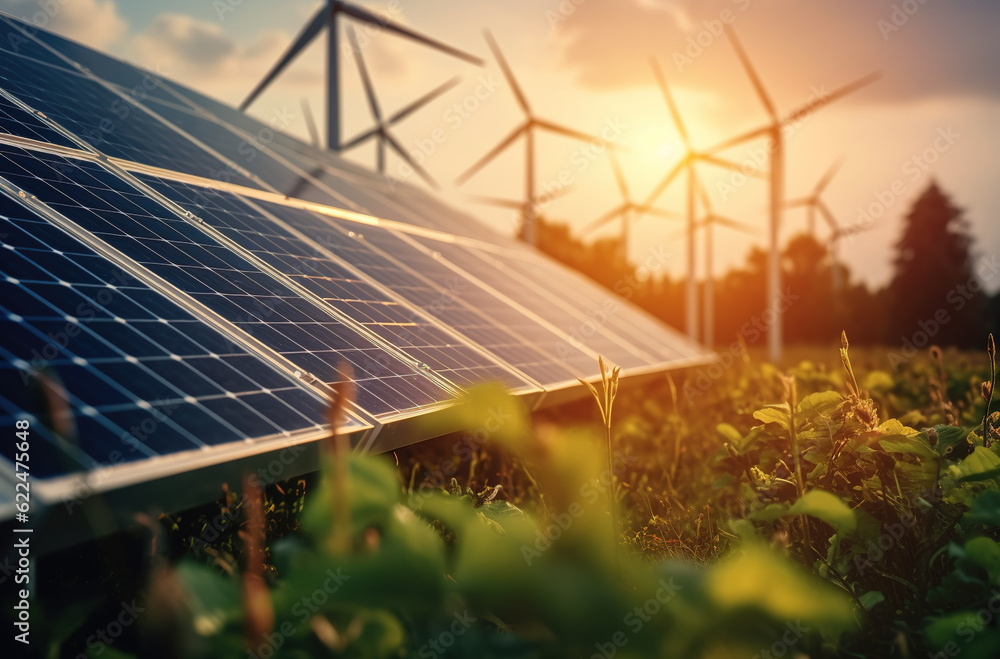 The generation of sustainable green energy using solar energy panel ...