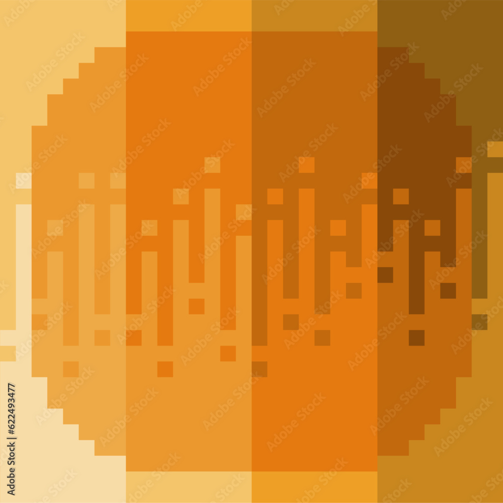 Pixelated Dripping Yellow Shade Background with Border Template Stock ...