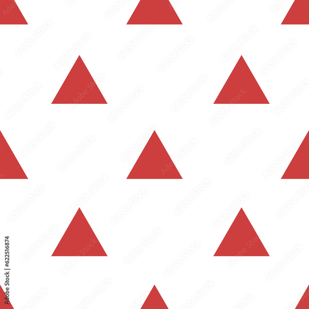Digital png illustration of red full triangle pattern on transparent ...