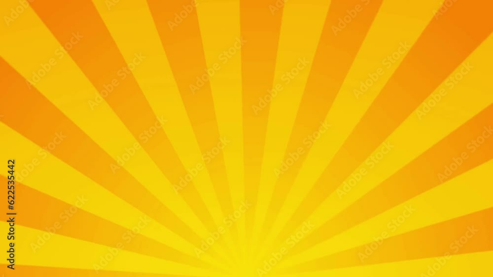 Vintage retro round striped background Looping animated background in ...