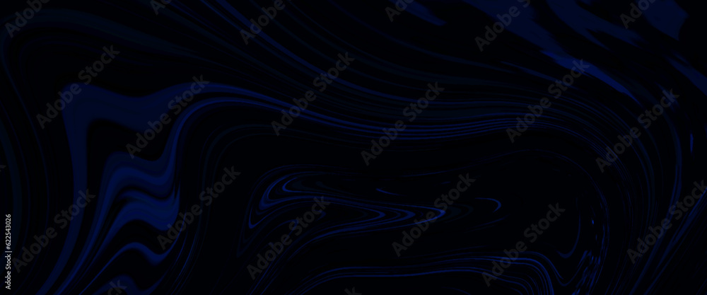 Abstract dark blue swirly wallpaper, wavy pattern texture, aquarelle ...