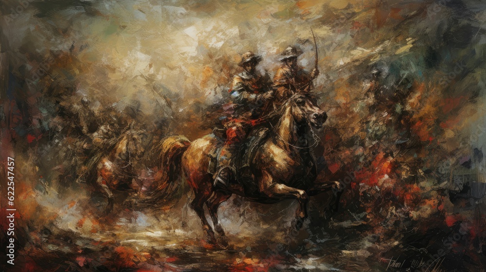 After Epic Battle Bodies of Dead, Massacred Medieval Knights Lying on ...