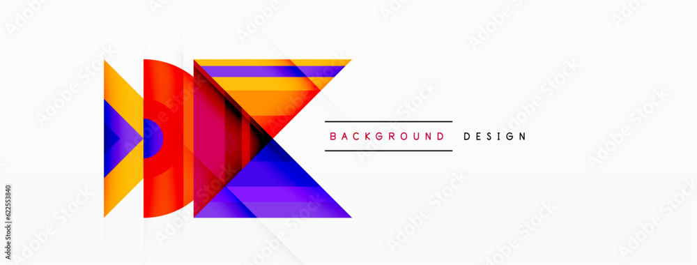 Visually captivating background design showcasing dynamic geometric ...