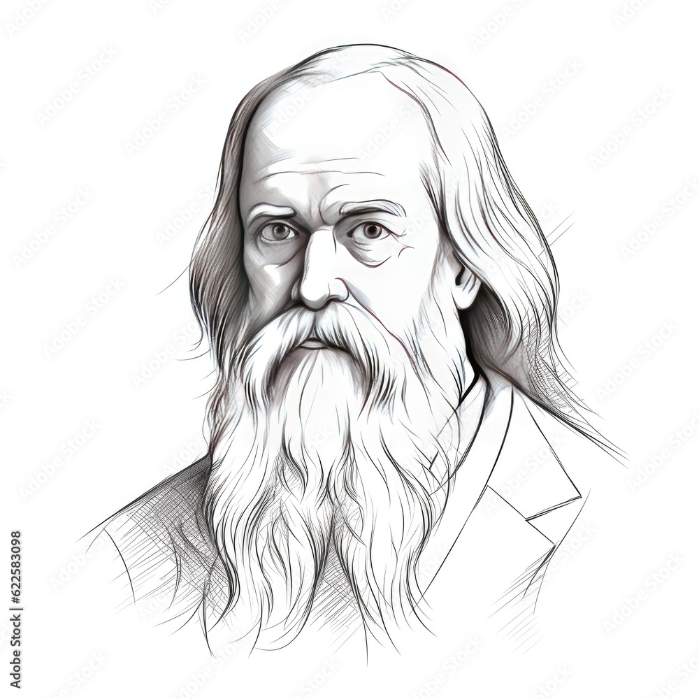 science mendeleev ai generated Stock Illustration | Adobe Stock