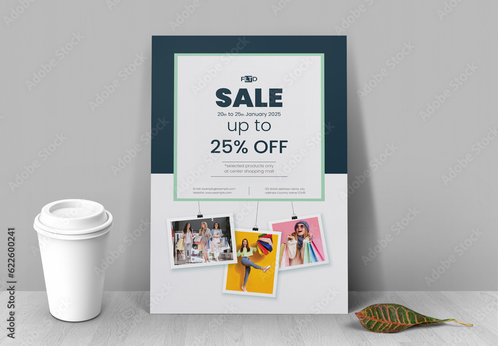 Product Sale Flyer Template Stock Template | Adobe Stock