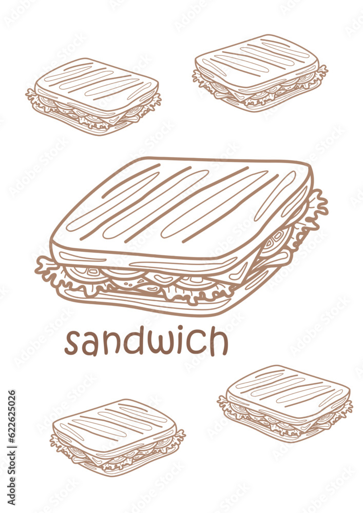 Alphabet S For Sandwich Vocabulary Reading Writing Lesson Student ...