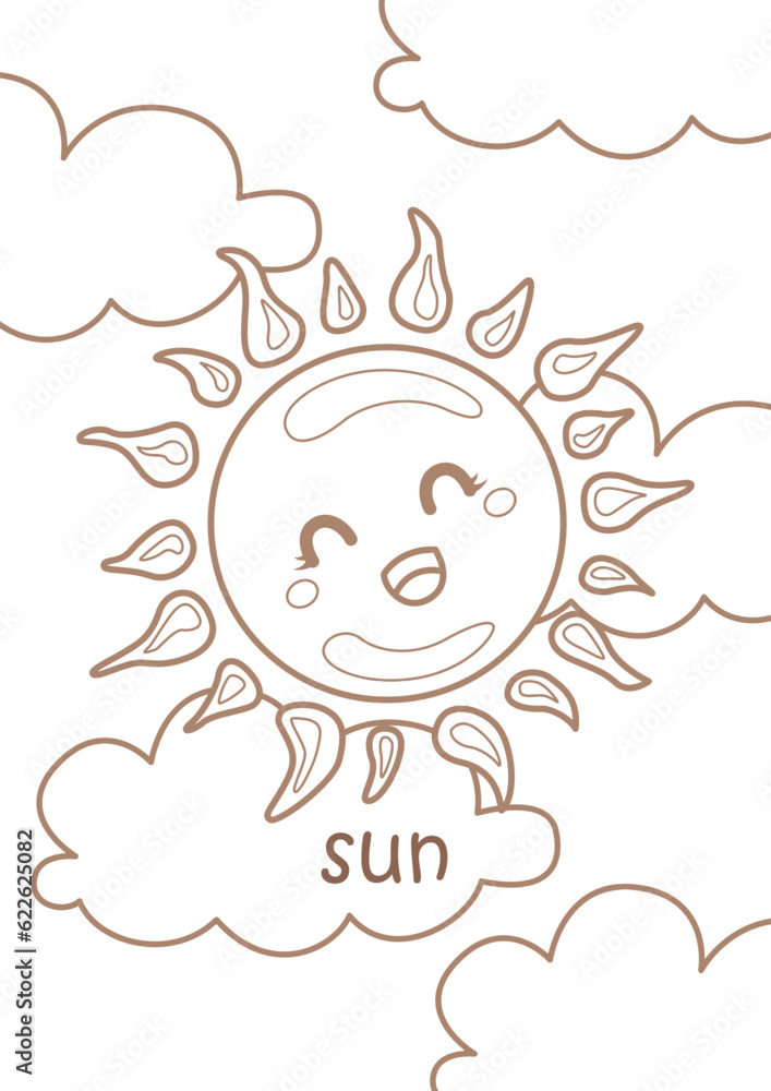 Alphabet S For Sun Vocabulary Reading Writing Lesson Student School ...