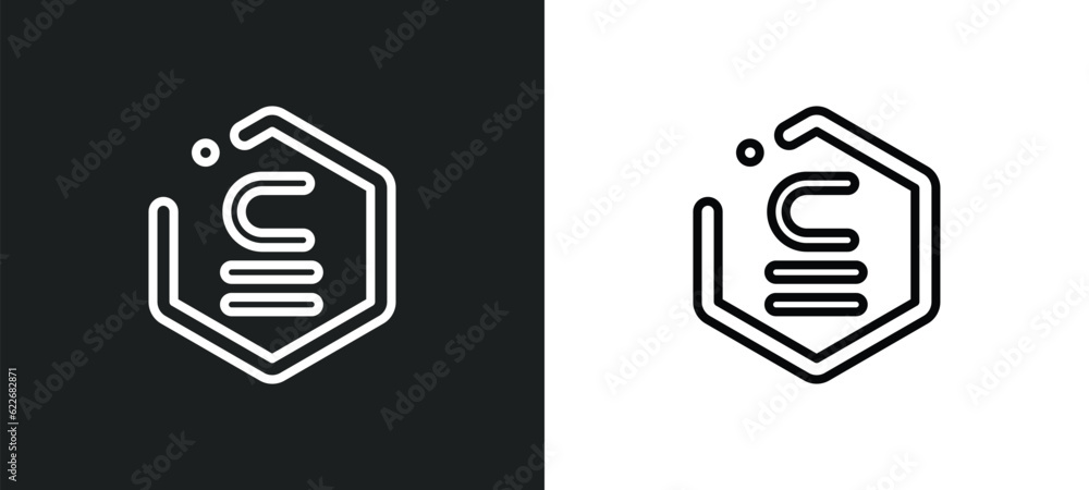 is a sub of outline icon in white and black colors. is a sub of flat ...