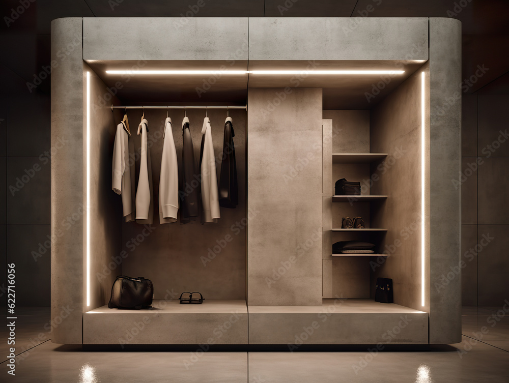 Modern and sophisticated design expensive architectural wardrobe ...
