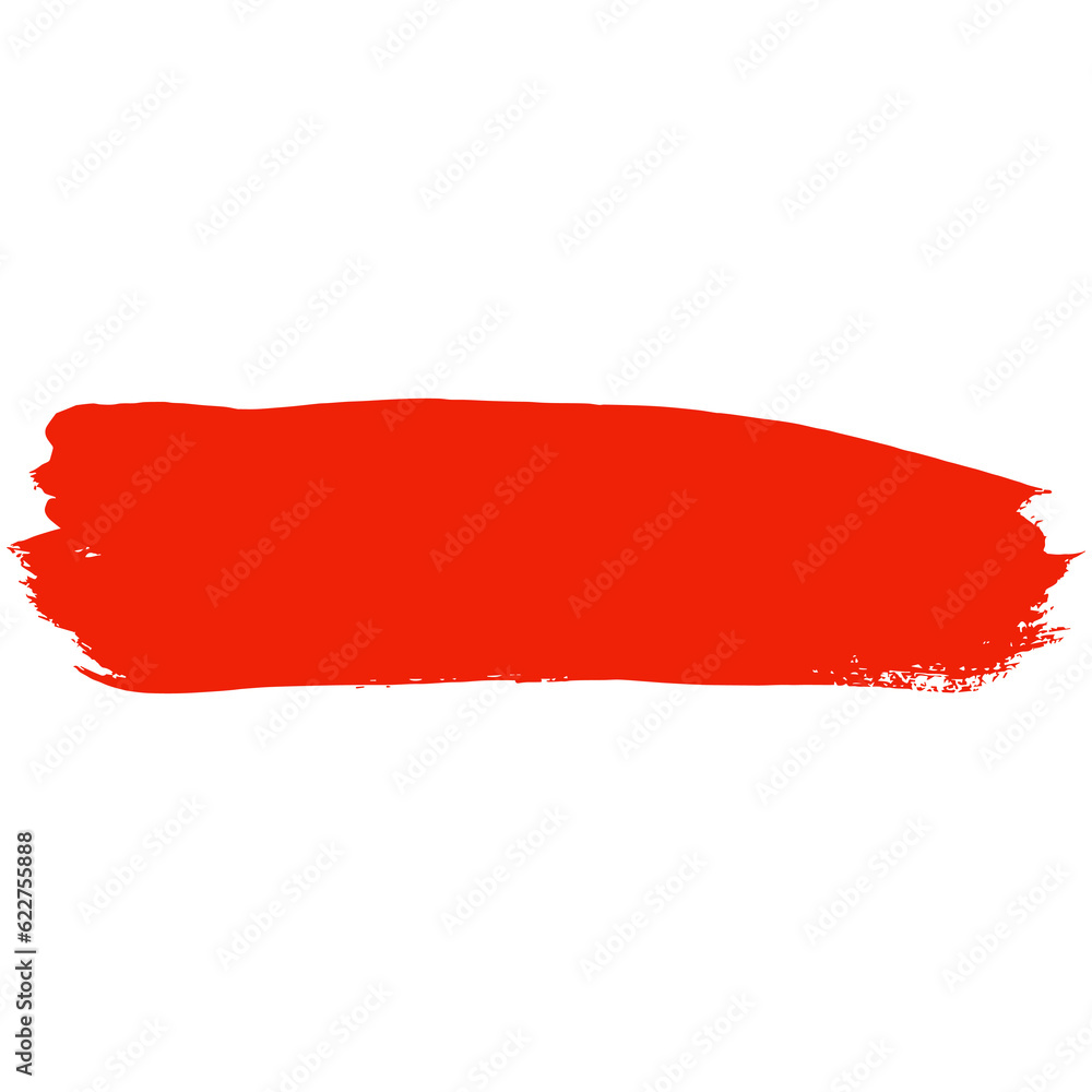 Red bright abstract spot, brush stroke, abstract figure, background ...