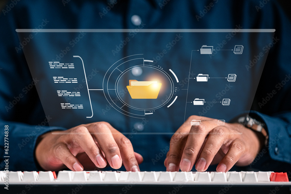 technology, file manager, file, document, folder, information ...