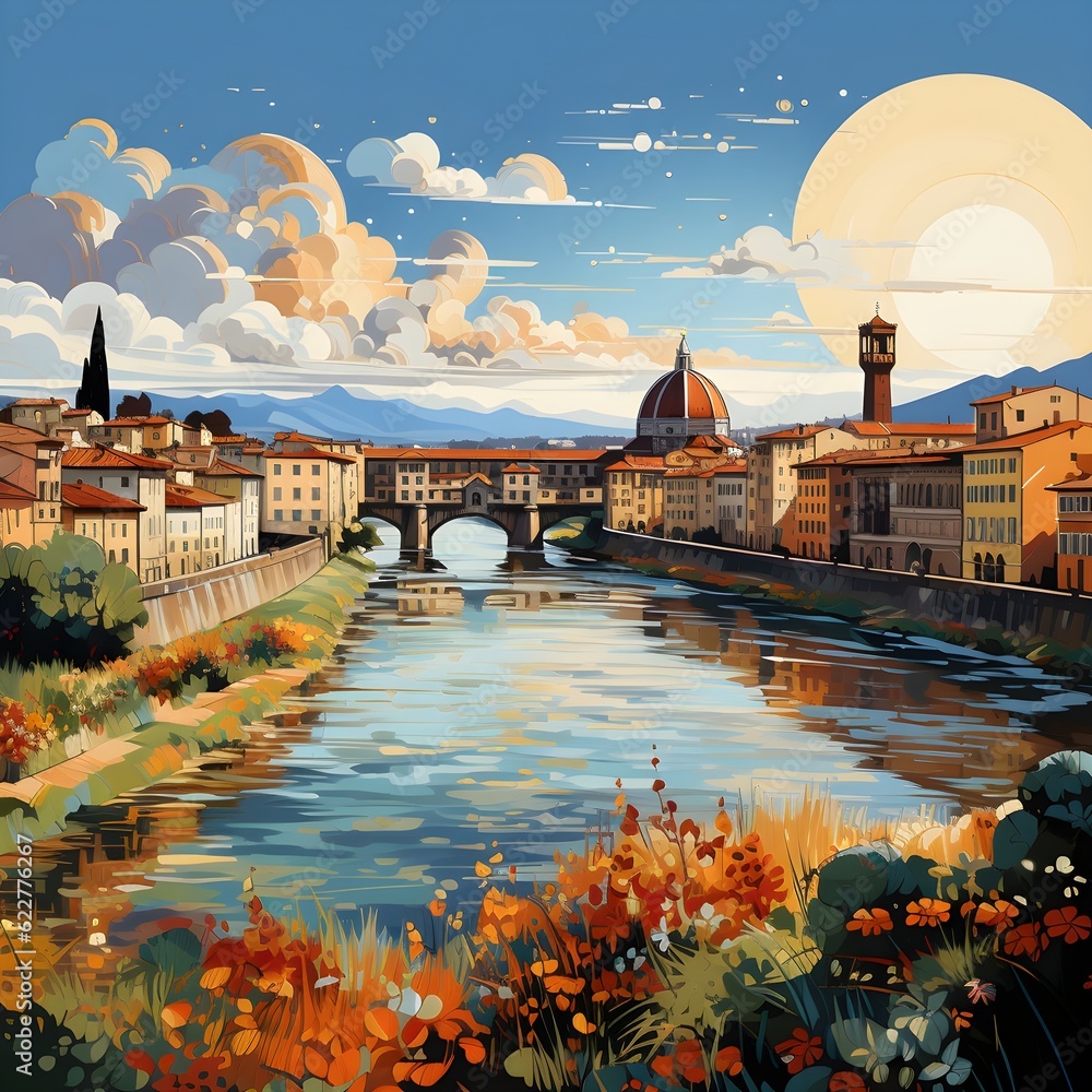 Photo & Art Print Florence, Italy captures its iconic and timeless ...
