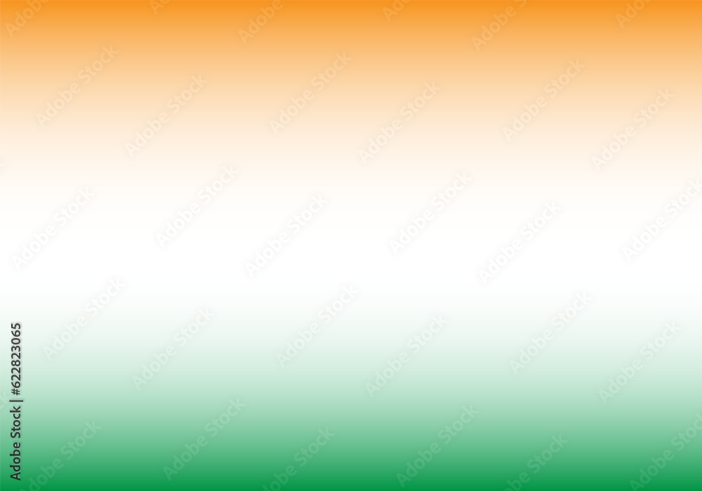 Indian flag tricolor three color gradient wallpaper Stock Vector ...