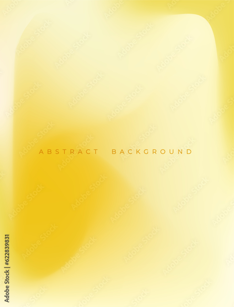Pastel yellow gradient mesh background. Soft blurry yellow and white ...