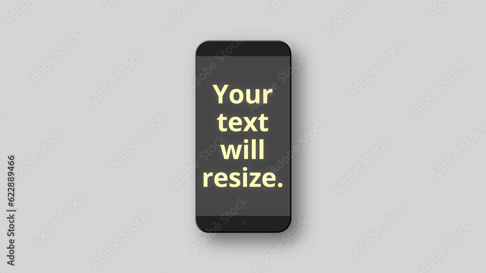 Smartphone Titles Stock Template | Adobe Stock