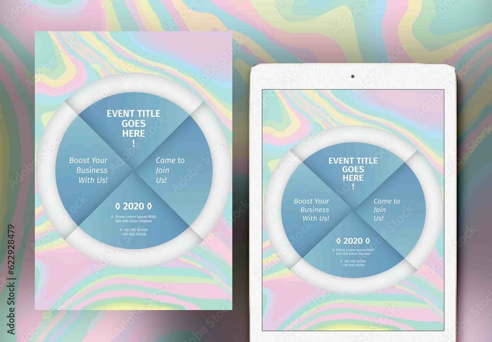 Abstract Modern Flyer Template Stock Template | Adobe Stock