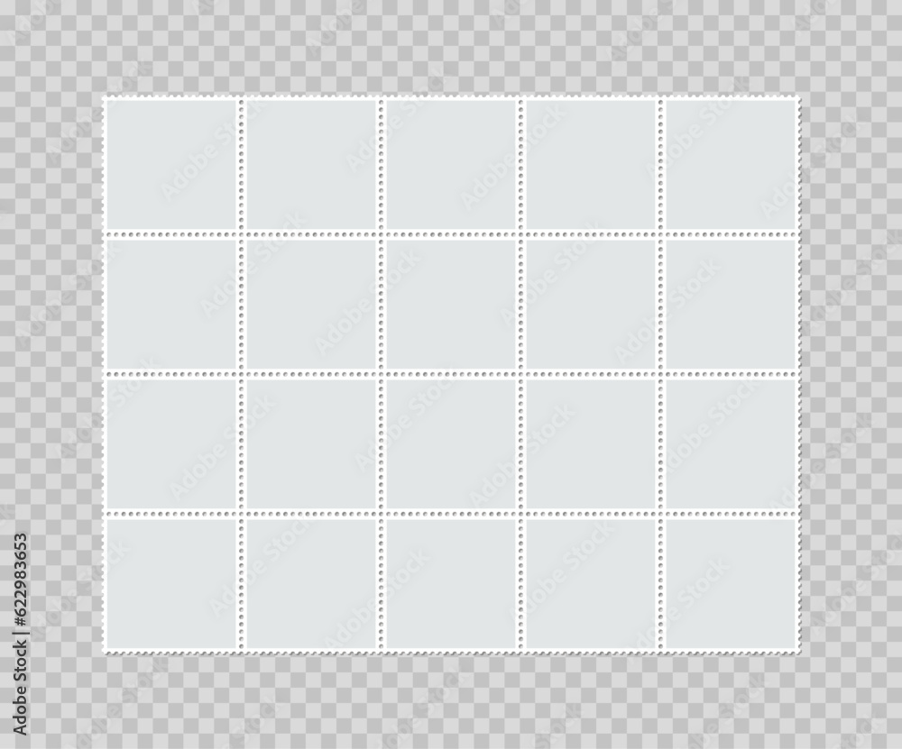 Empty Sale Coupons Set 20 Paper Postmarks Collection Collector Post