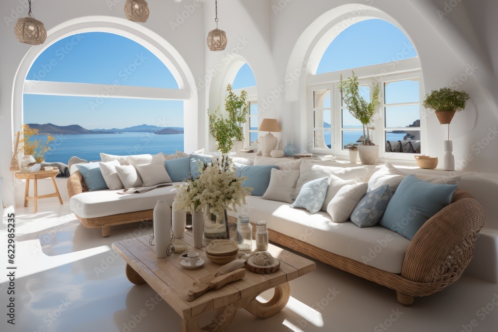 Close-up detail offers a glimpse into a luxurious modern villa's grand ...