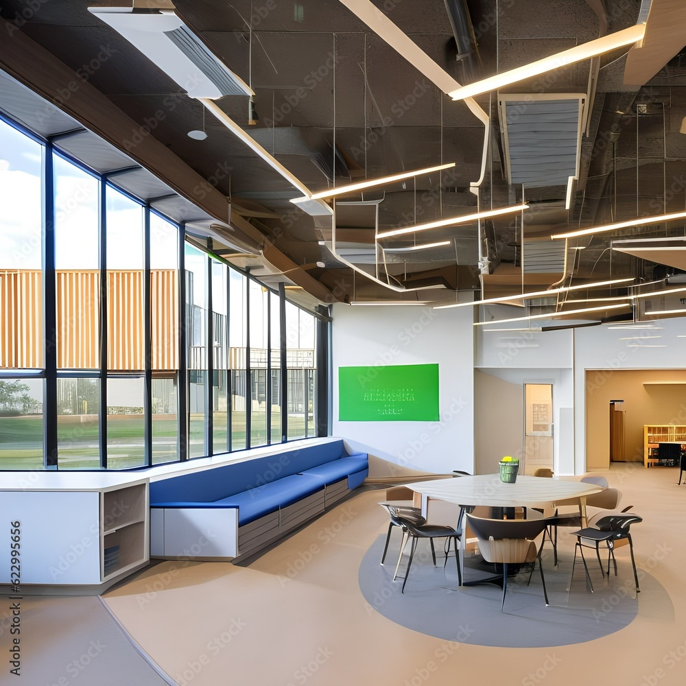 223 A sustainable educational center with eco-friendly classrooms ...
