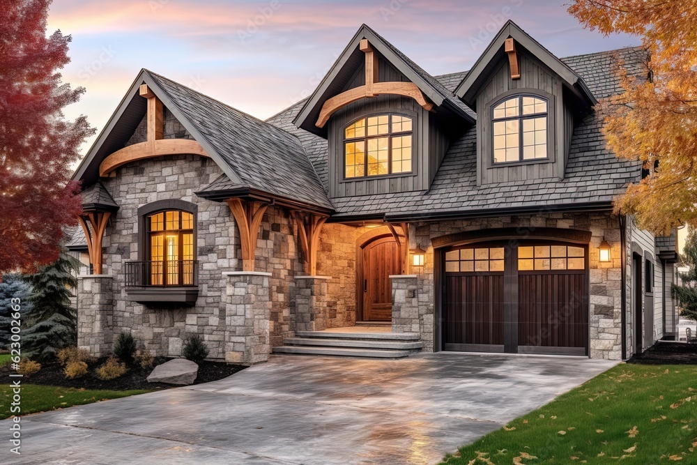 Cutting-Edge Architecture Meets Luxurious Living: A Brand New Home with ...