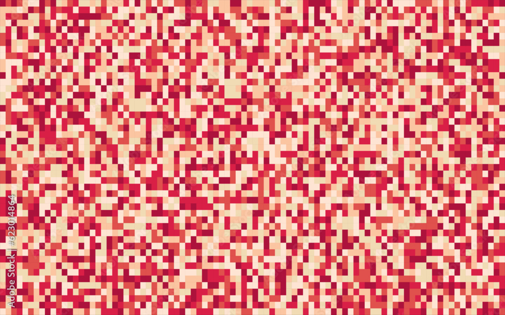Abstract pixel pattern with vibrant colors and geometric shapes. Modern ...