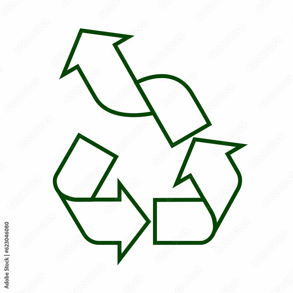 The recycling-symbols are recycling, upcycling and downcycling Stock ...
