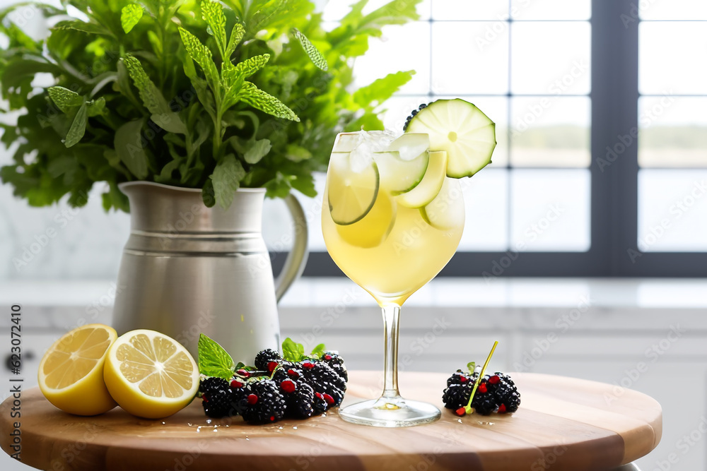 Hugo Spritz - this simple low-alcohol cocktail combines elderberry ...