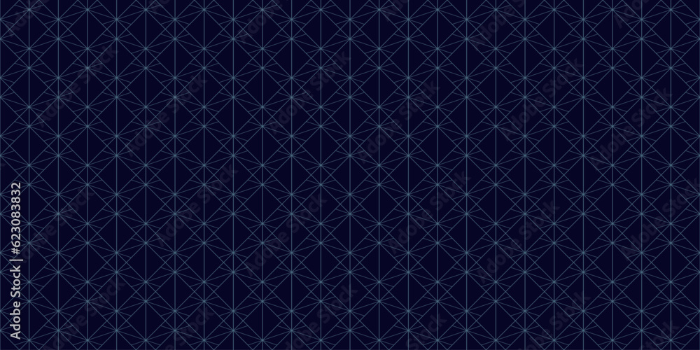 Vecteur Stock Fine line pattern. Vector geometric seamless ornament ...