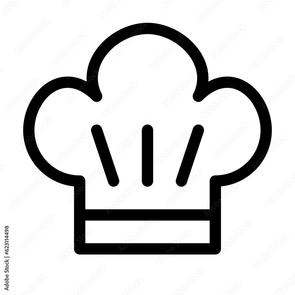 The toque hat is a traditional chef s hat with a tall, pleated design ...