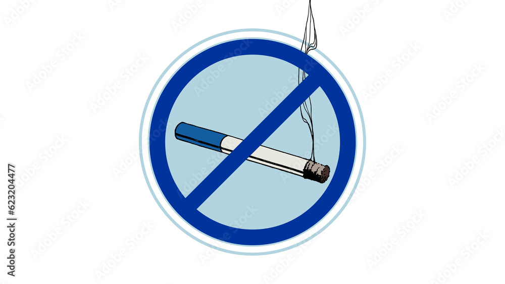No smoking pictograms signs symbols icons Stock Illustration | Adobe Stock