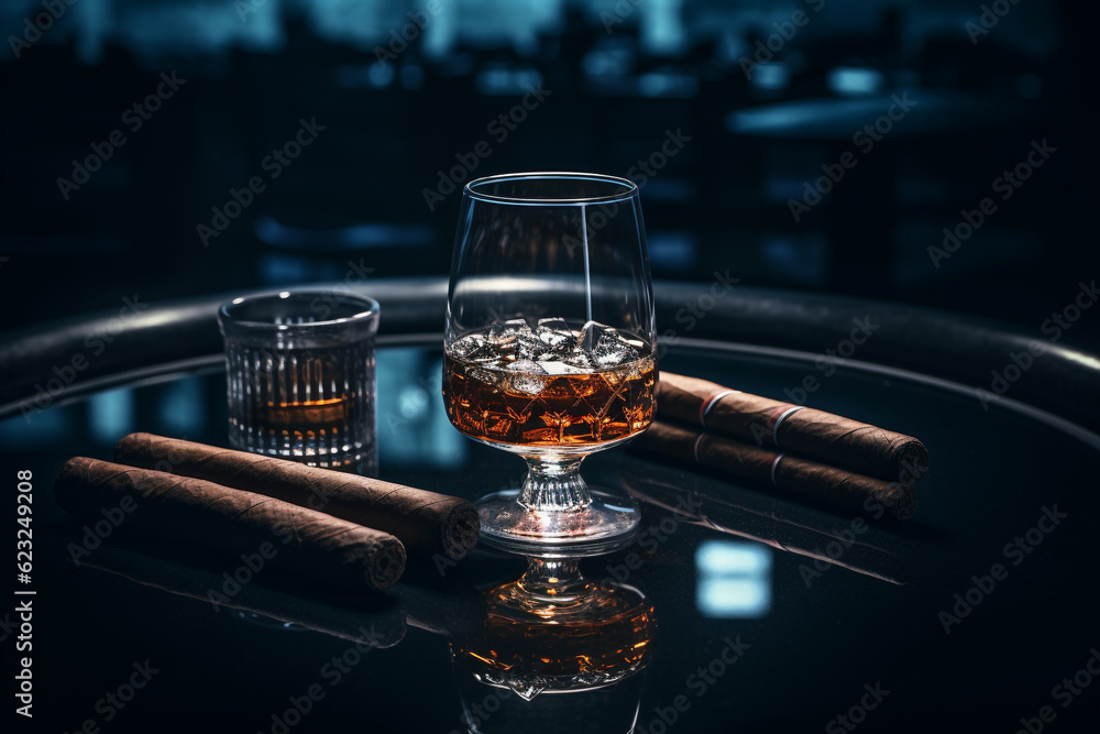 Cigar, cylindrical tobacco leaf twist, smoked, Cuban, tobacco smoking ...