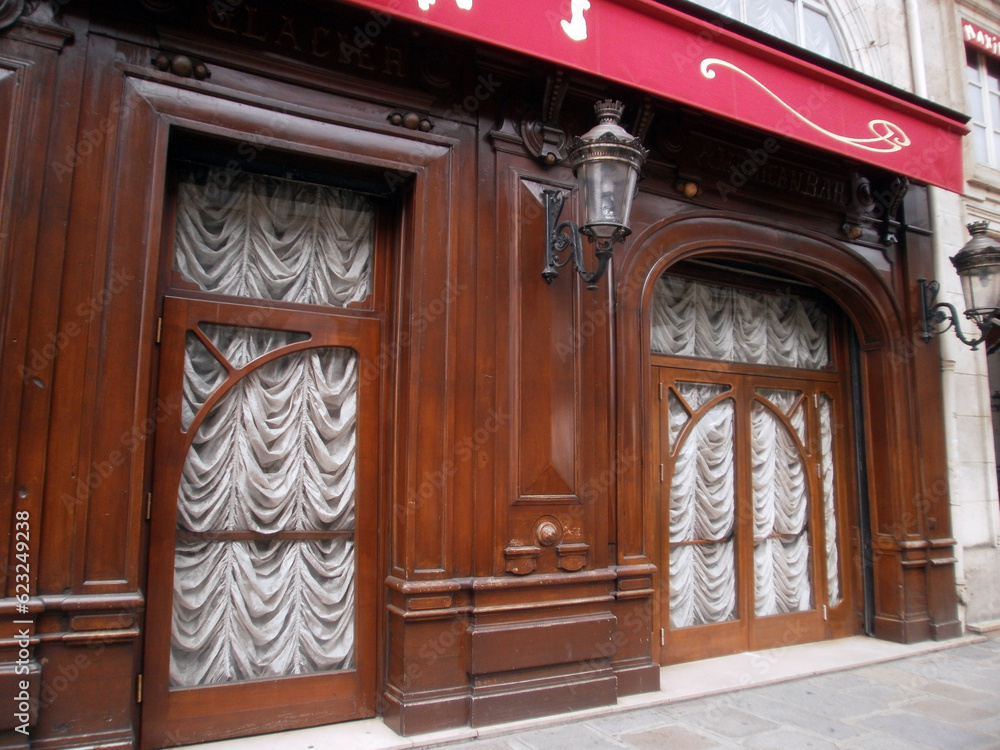 Paris, France - July 4th 2013 : Facade of the very famous Maxim's ...