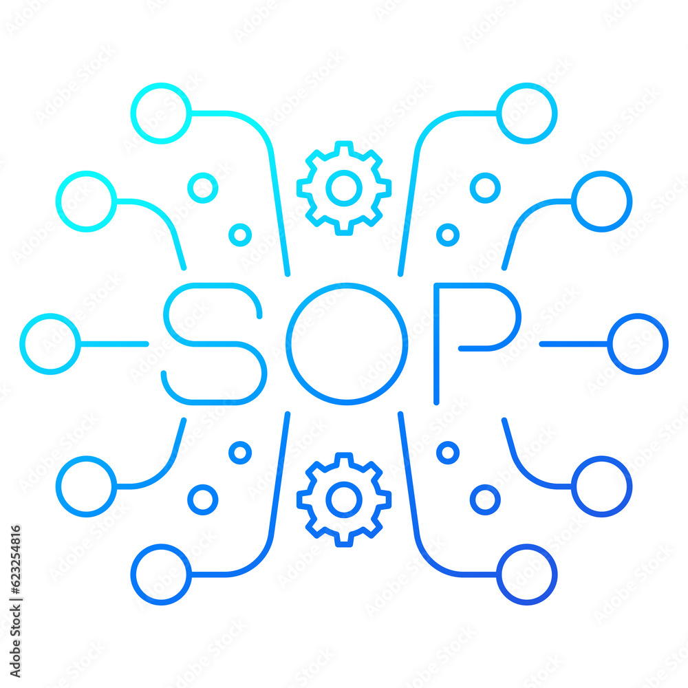 SOP icon, Standard Operating Procedure, linear design Stock ... SOP icon, Standard Operating Procedure, linear design Stock ...