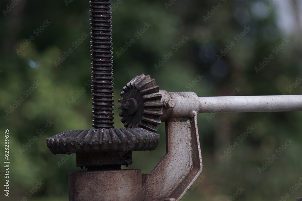a tool to regulate the discharge of water at the sluice gates of ...
