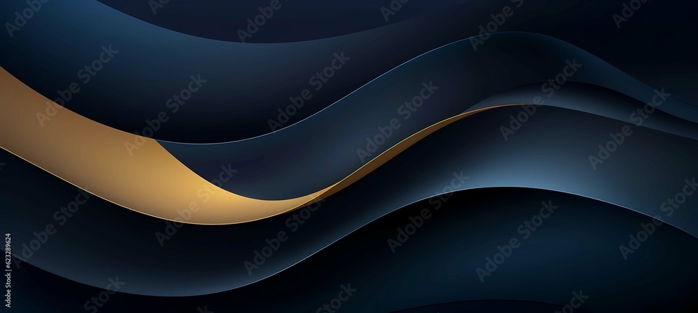 Abstract blue wave wavy background with soft brown as area sand, cg ...