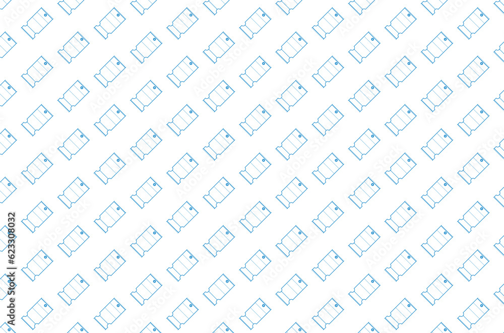 Digital png illustration of multiple blue tickets on transparent ...