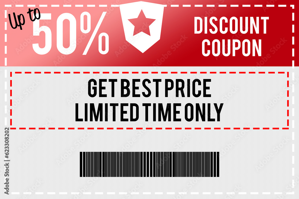 Digital png illustration of 50 percent discount token on transparent ...