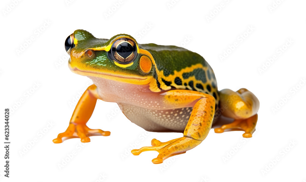 frog on white background HD 8K wallpaper Stock Photographic Image Stock ...