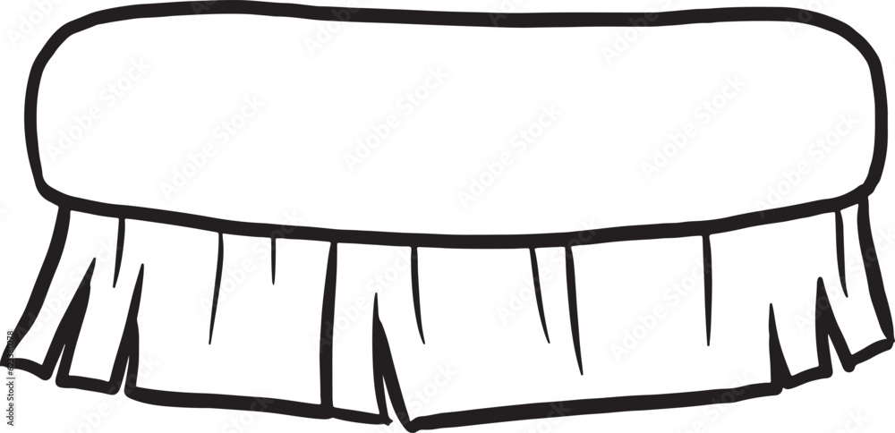 Vecteur Stock laundry brush cartoon doodle kawaii anime coloring page ...