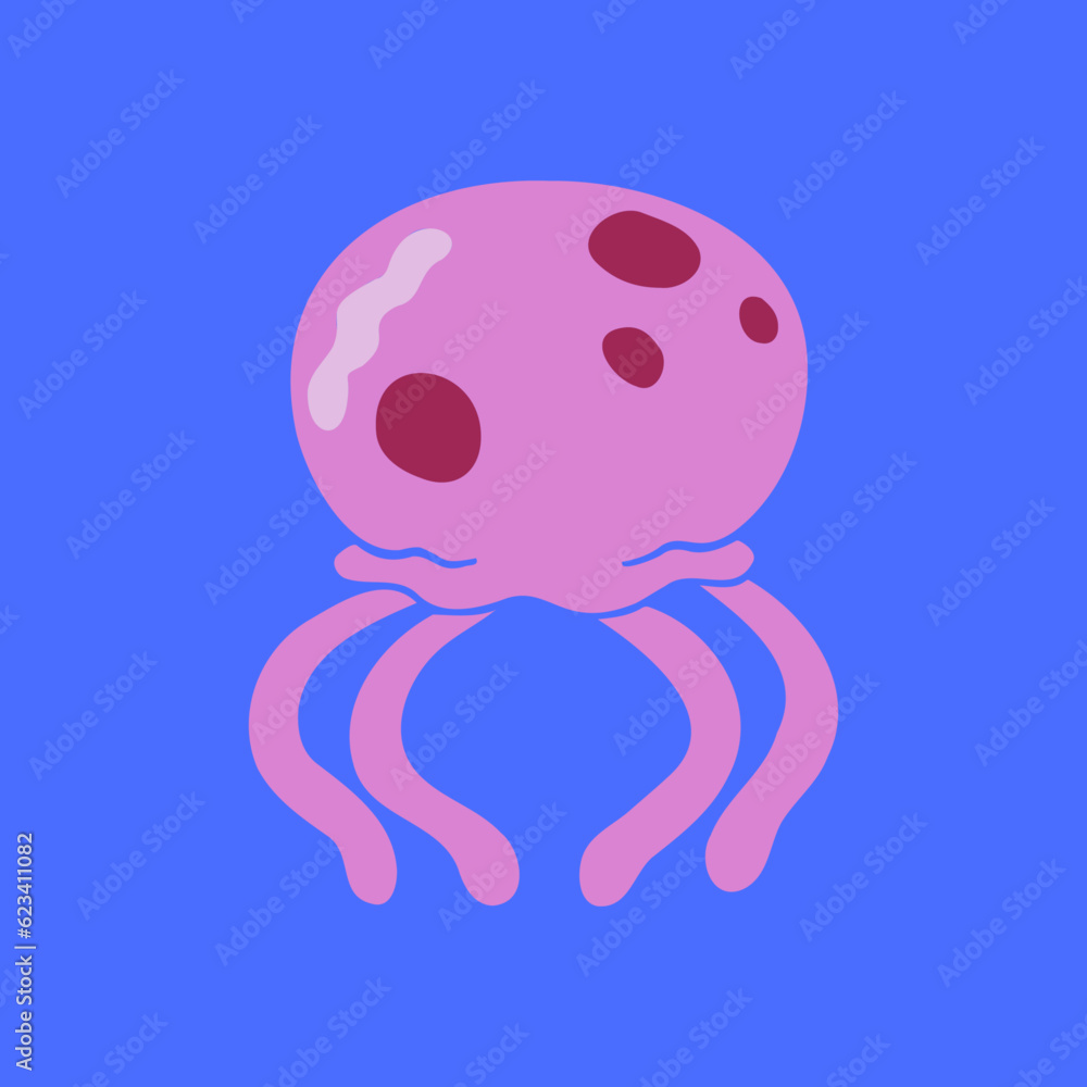 Blue Jellyfish Spongebob