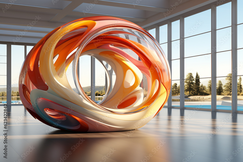 Adjacent to the oval window, the round window is another membrane ...