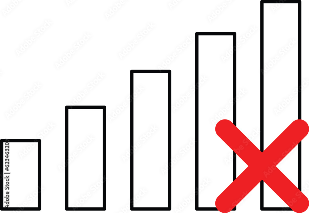 No Signal Sign. Bad antenna icon . No Internet connection sign . No ... No Signal Sign. Bad antenna icon . No Internet connection sign . No ...